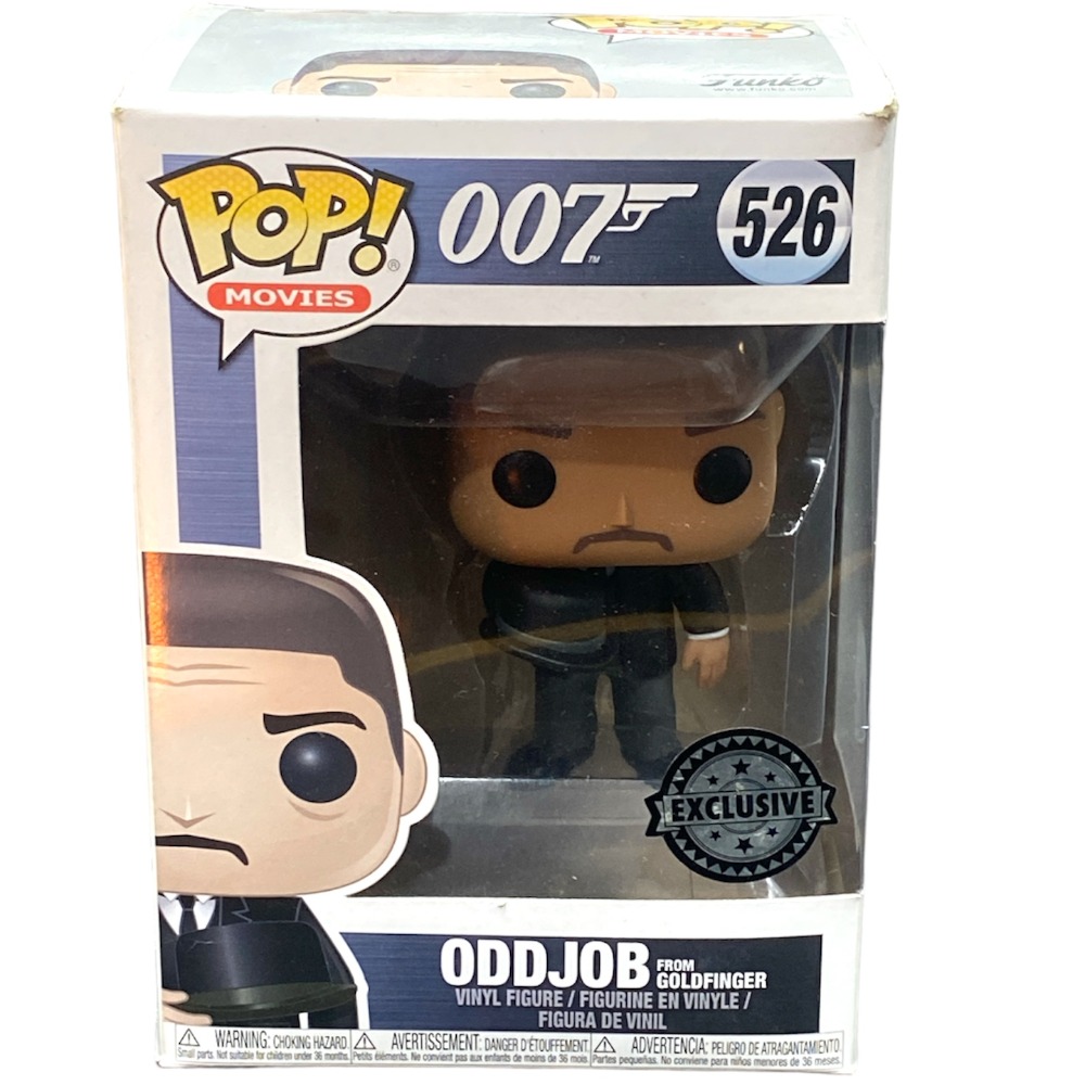 Pre-owned Funko POP! #520 James Bond 007: ODD JOB (From GOLDFINGER ...